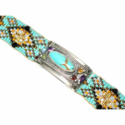 Chili Rose Cornfields Cowgirl Bracelet with Gemstones– ICE