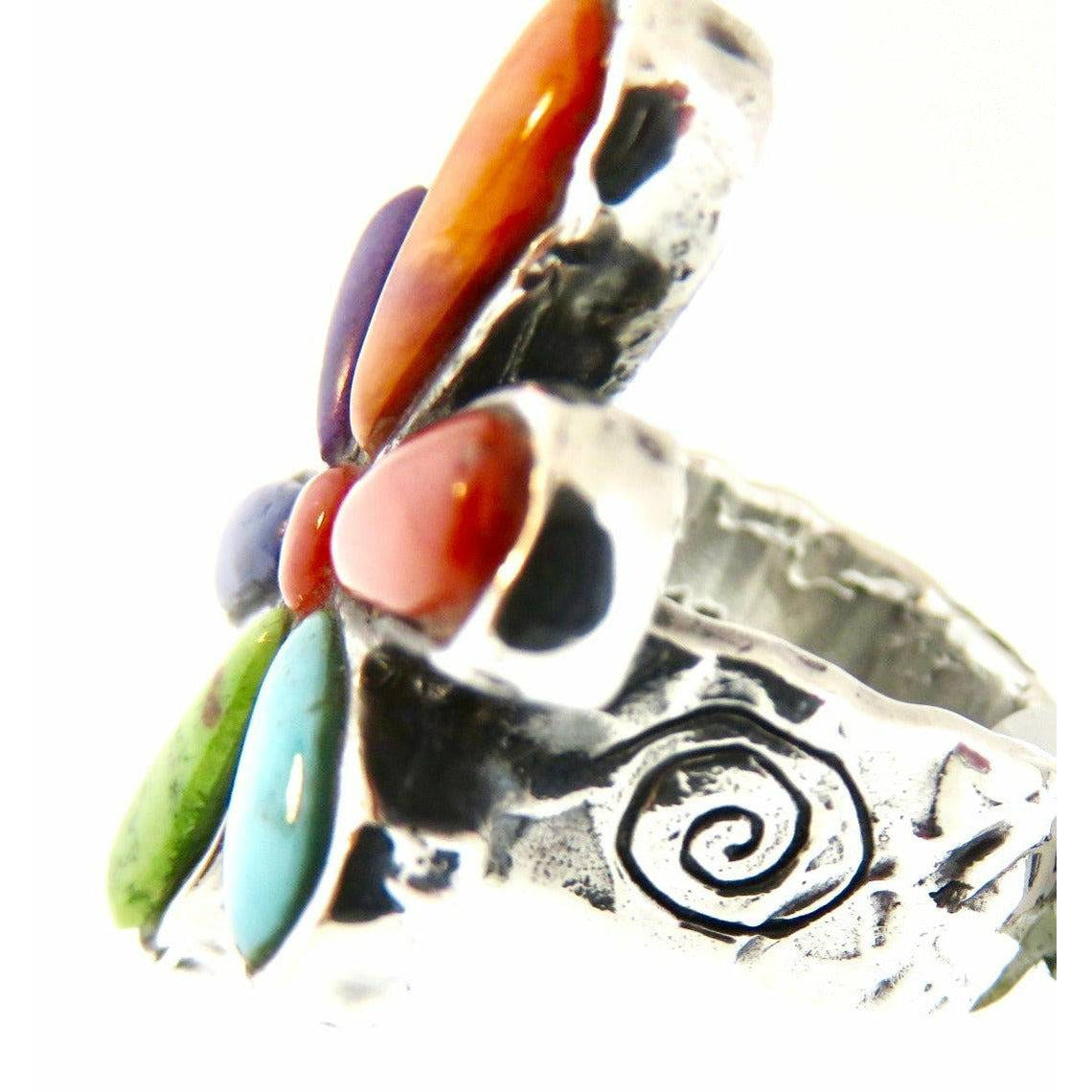 Peyote Bird Rings– ICE